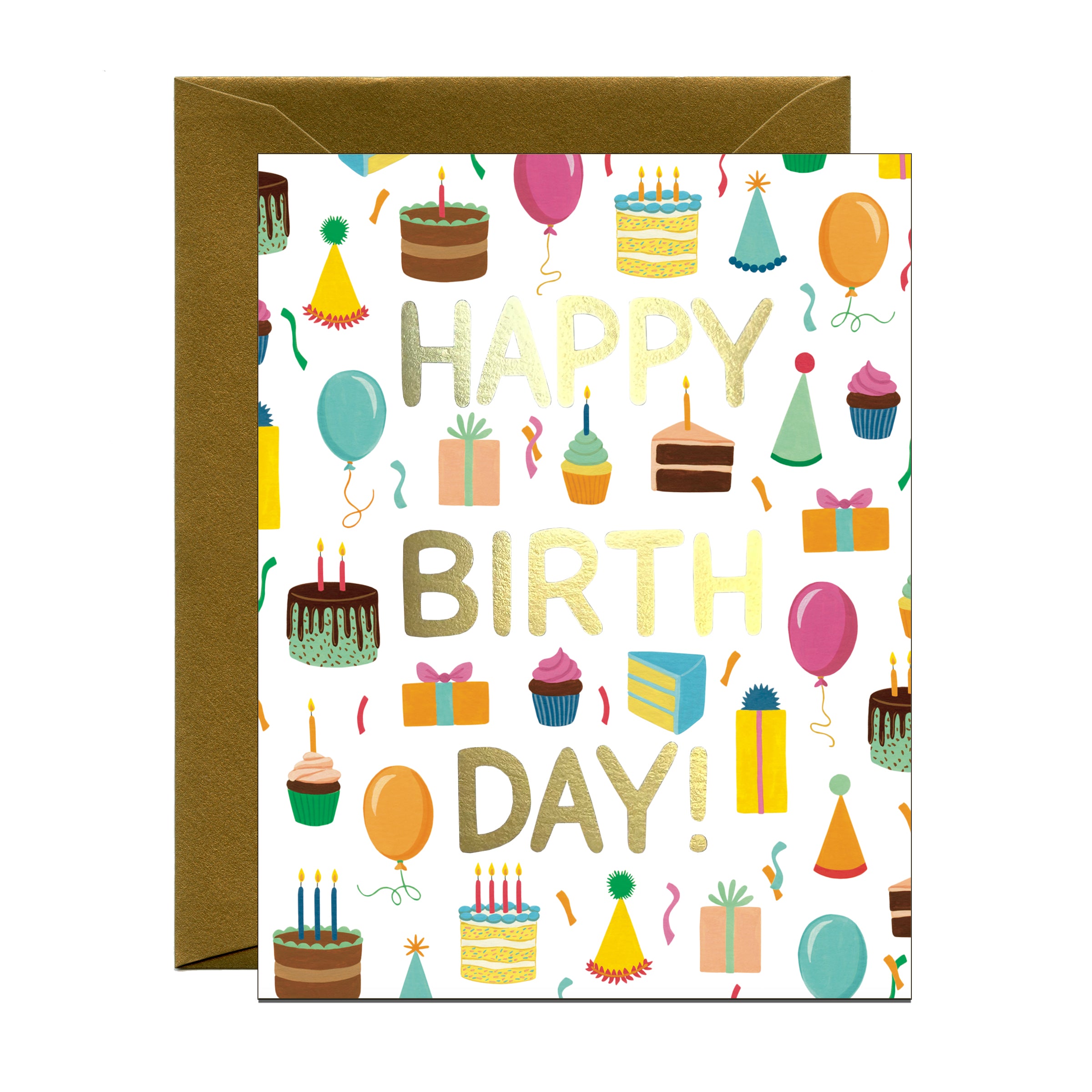 BIRTHDAY THINGS - BIRTHDAY GREETING CARD – Yeppie Paper